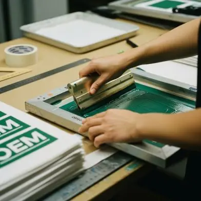 Custom OEM Fabric Bag Manufacturing – Printing & Branding Process